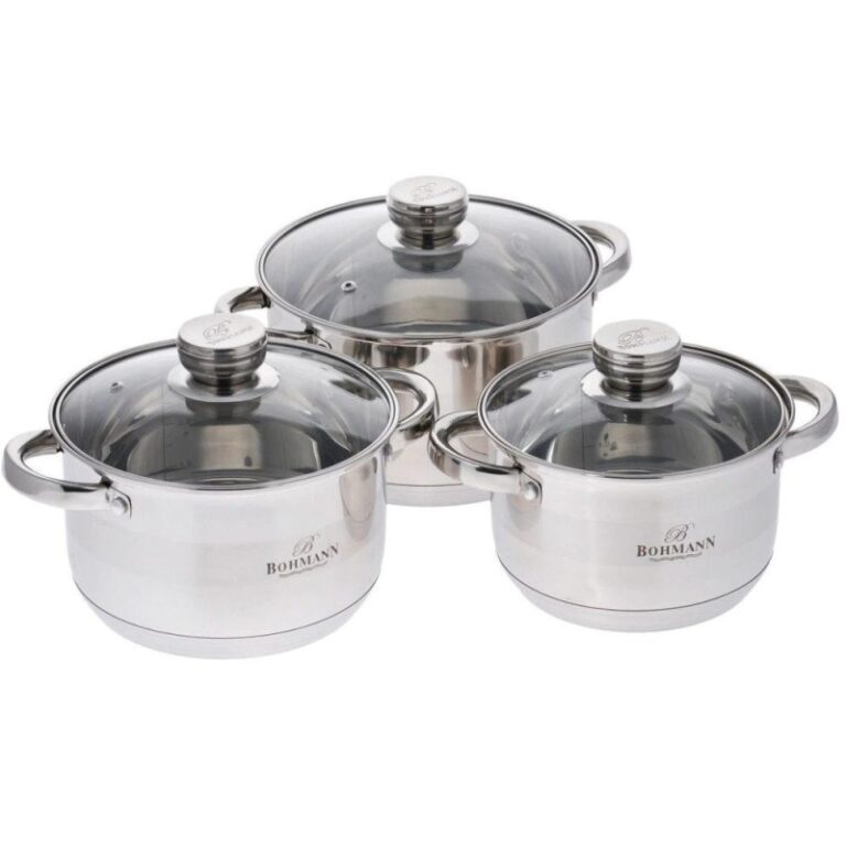 Set oale 6 piese Bohmann BH-06-275, 2.6L, 3.6L, 4.5L, inductie, cu ...