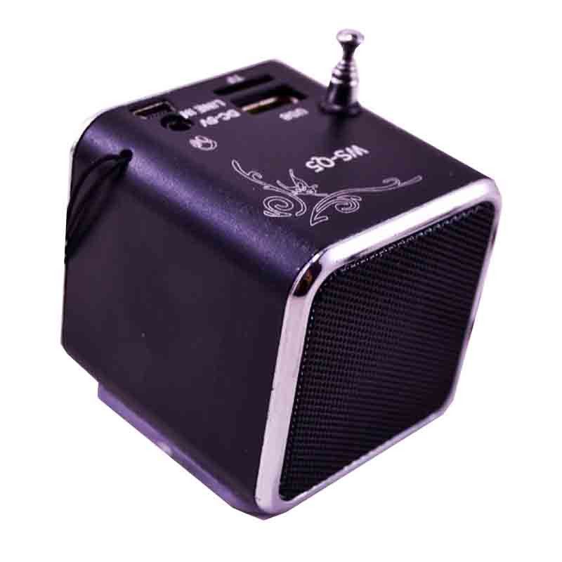 Mini boxa portabila Wster WS-Q5, 3 W, display LED - MagazinulMagic.ro